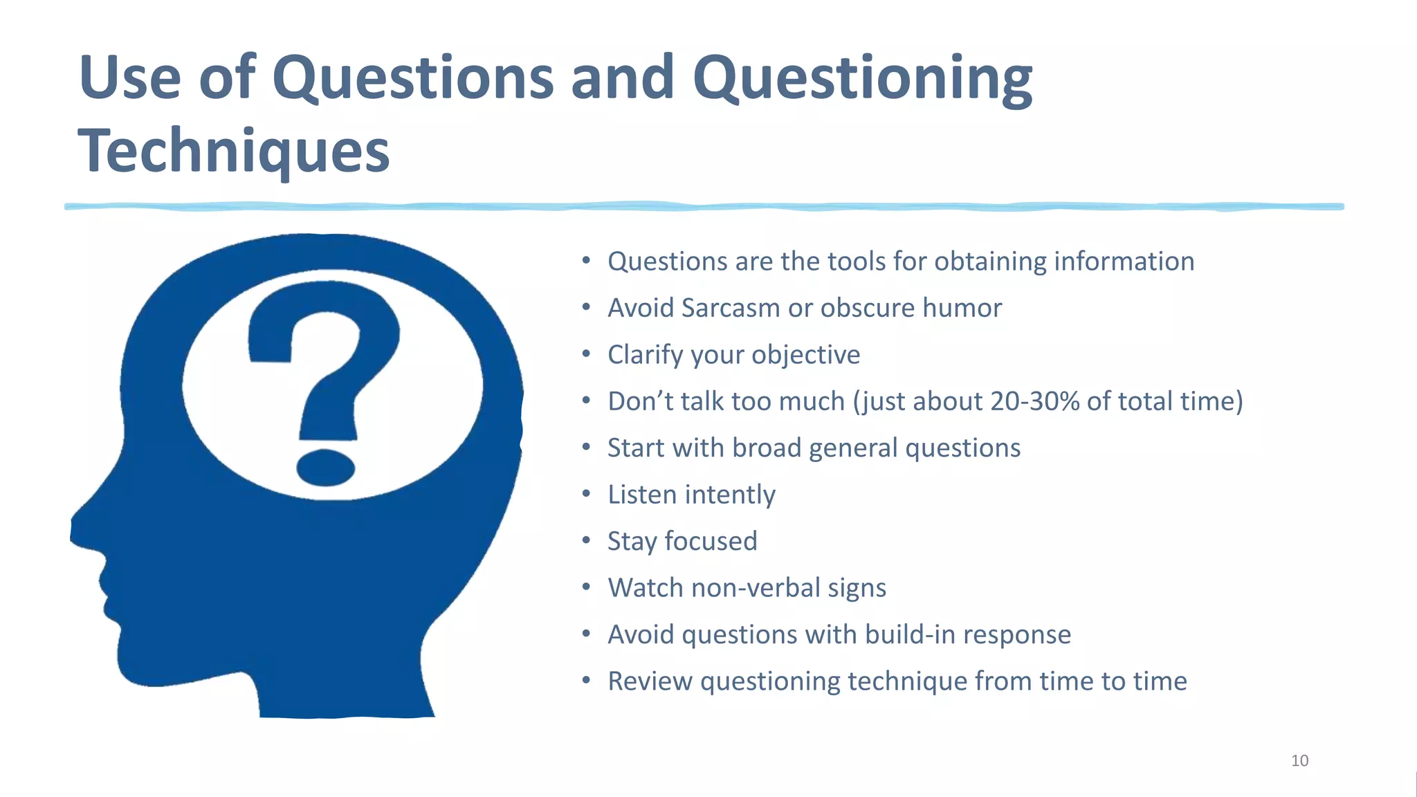 Conducting Effective Interviews | PPTX