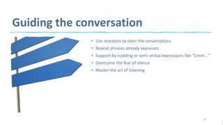 Conducting Effective Interviews | PPTX