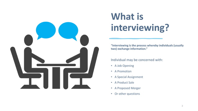 Conducting Effective Interviews | PPTX | Resume Writing and Advice | Job Search