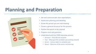 Conducting Effective Interviews | PPTX