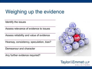 Conducting effective investigations | PDF