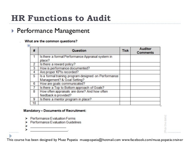 Conducting hr audit mp-final