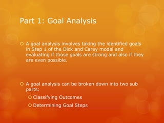 Conducting Instructional Analysis | PPTX