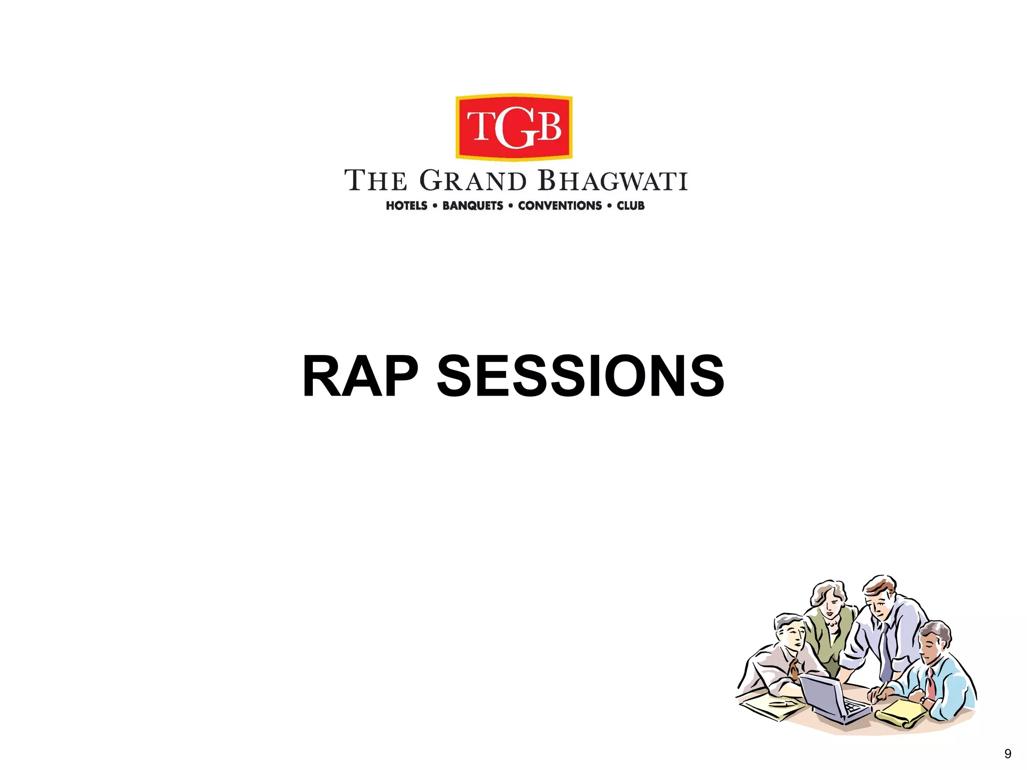 Conducting meetings , skip & Rap sessions | PPT