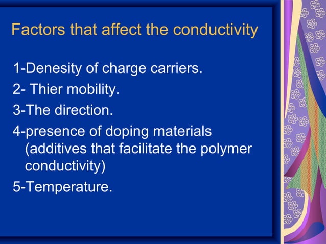Conducting polymers | PPT