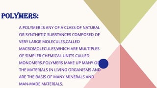 CONDUCTING POLYMERS MECHANISM OF CONDUCTION IN TRANS POLYACETYLENE.pptx