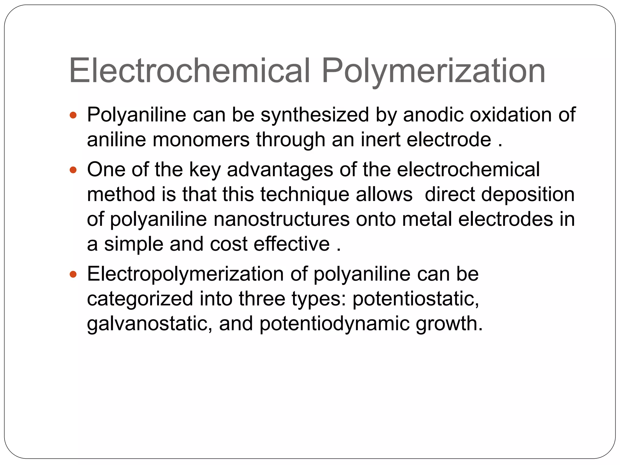 Conducting polymers By Dheeraj Kumar | PPTX