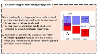 Conducting Polymers powerpoint presentation | PDF | Chemistry | Science