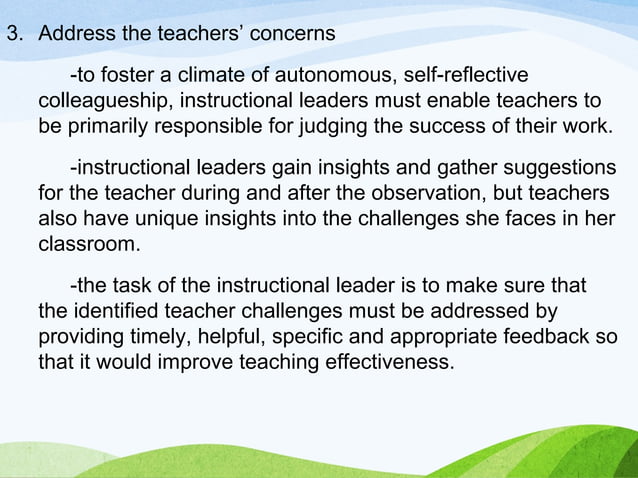 Conducting post observation conferences | PPT | Educational Assessment ...