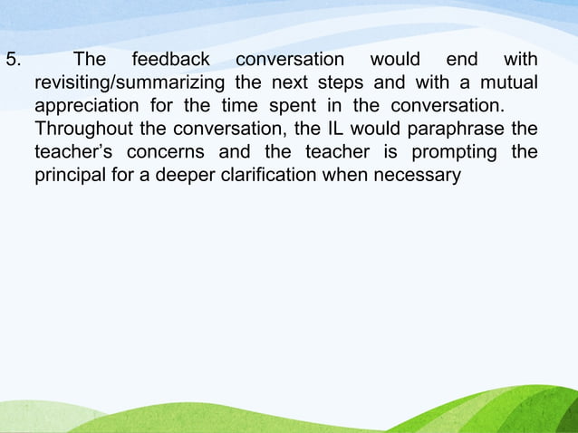 Conducting post observation conferences | PPT | Educational Assessment ...