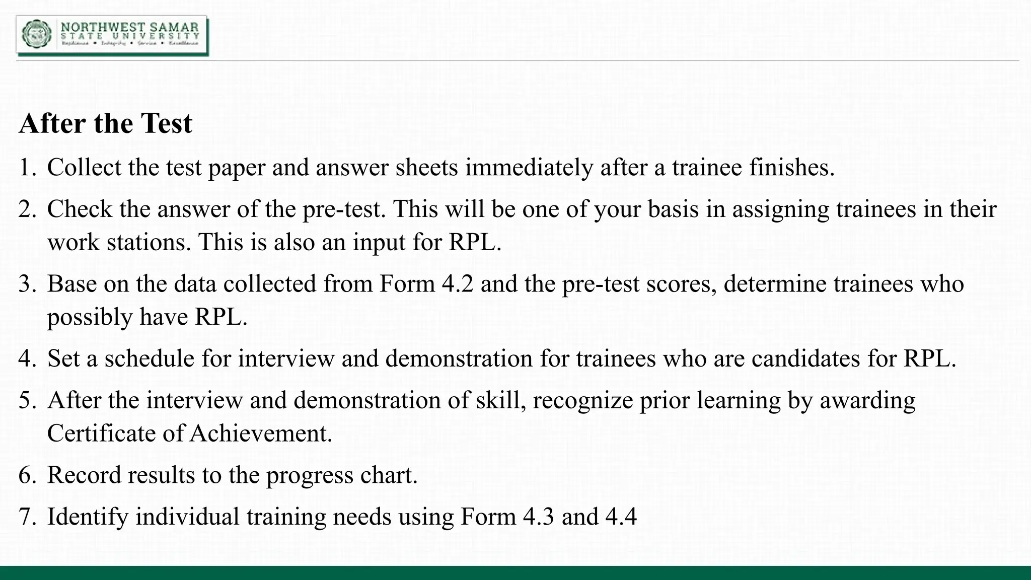 Conducting pre-assessment.pptxryheu et r5t5 | PPTX