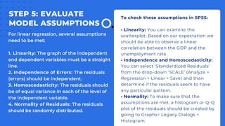 Conducting Regression Analysis Using SPSS: A Hands-On Guide with | PDF