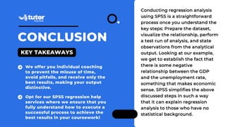 Conducting Regression Analysis Using SPSS: A Hands-On Guide with | PDF