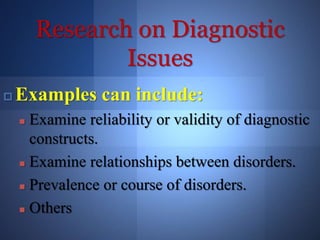 Conducting Research in Clinical Psychology | PPTX