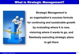 Conducting Strategic Management Workshop - A Brief Guide | PPT