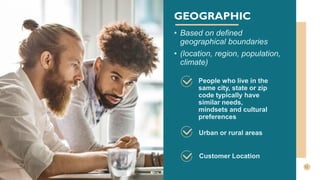 Conducting Swot Analysis, Market Segmentation, Targeting, Branding and ...