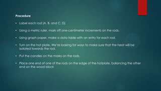 Conduction Experiment | PPTX