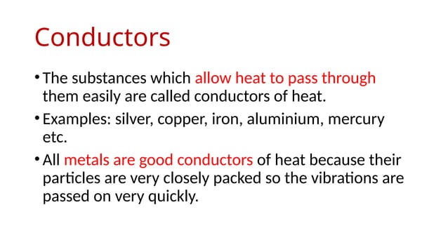 Heat Conduction class 7 Types of heat transfer.pptx