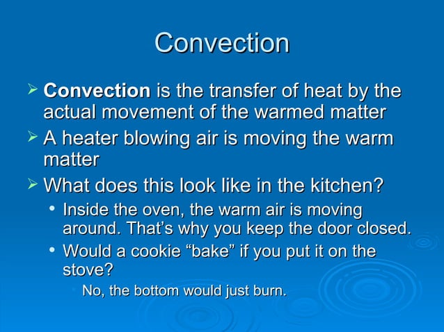 Conduction, Convection, Radiation | PPT | Chemistry | Science