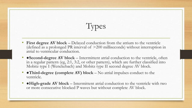 Conduction abnormalities part 2 | PPTX