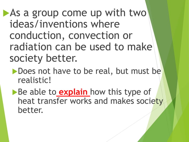 Conductionconvectionradiationnotesppt Physics Science
