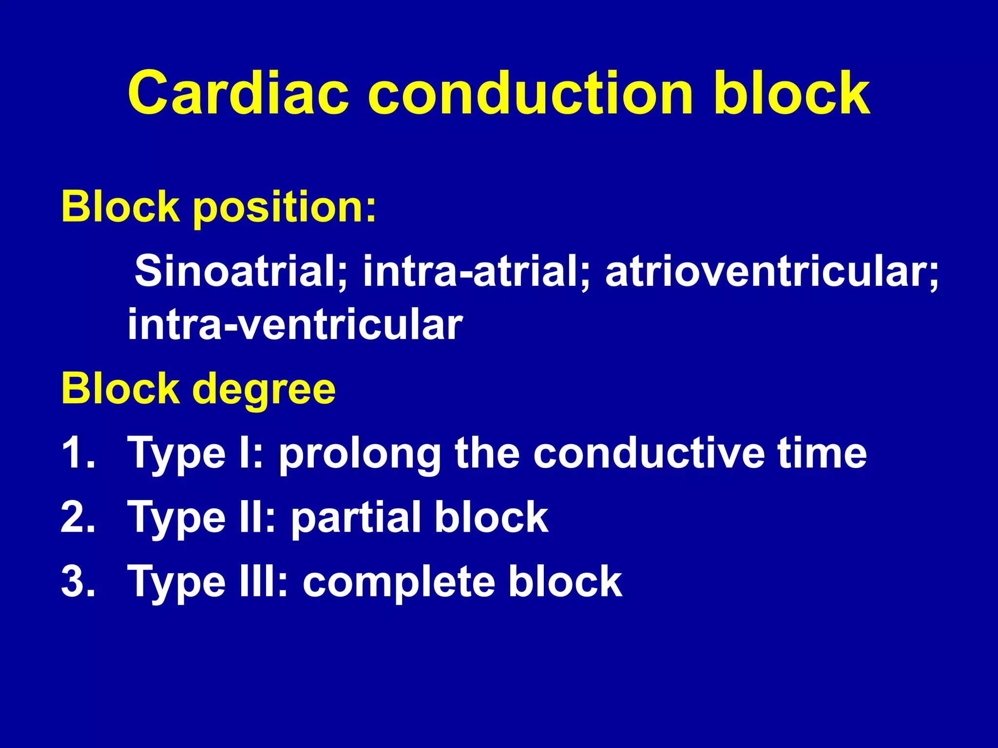 Conduction Disorders | PPTX
