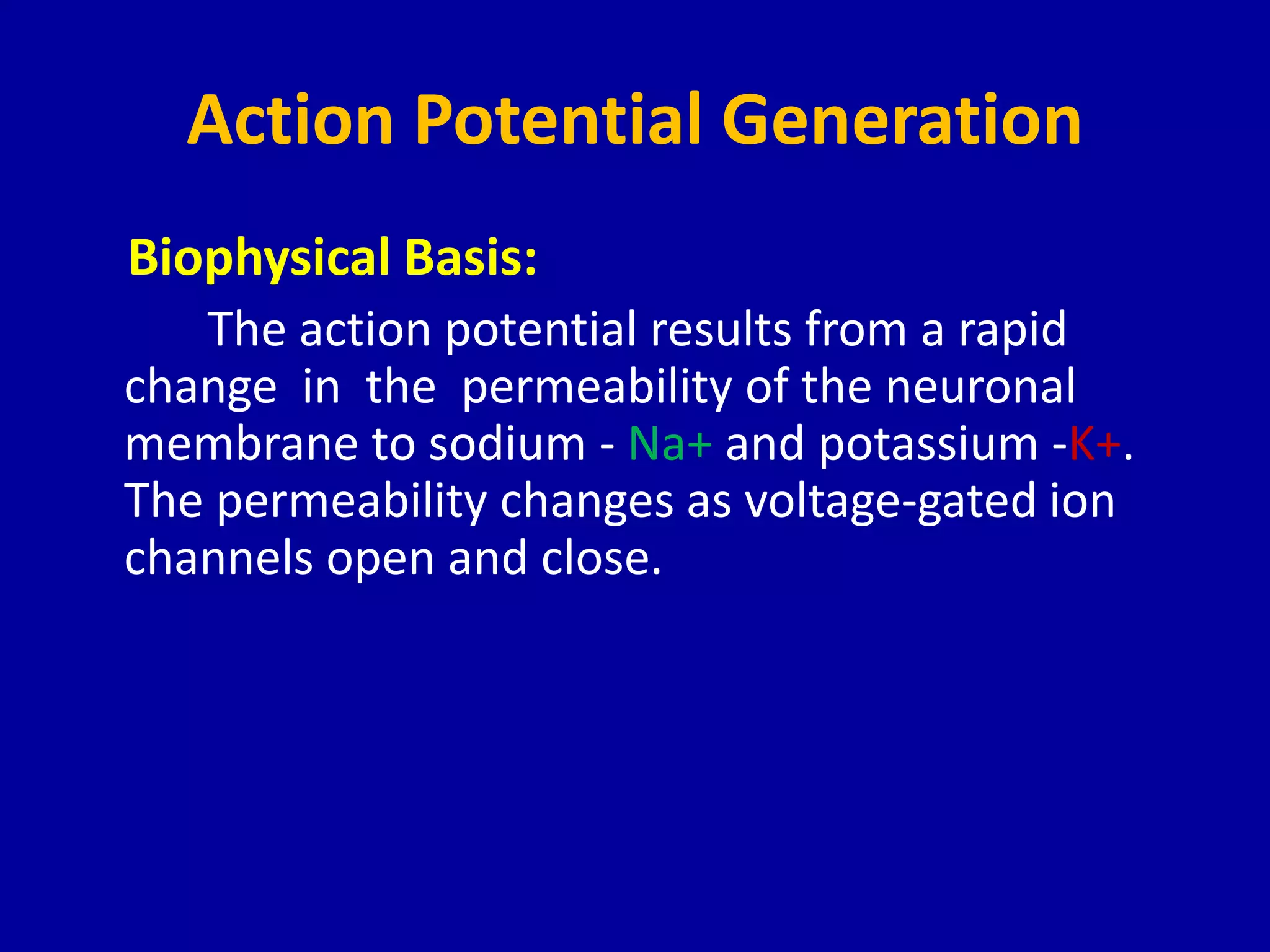 Conduction of action potential | PPSX