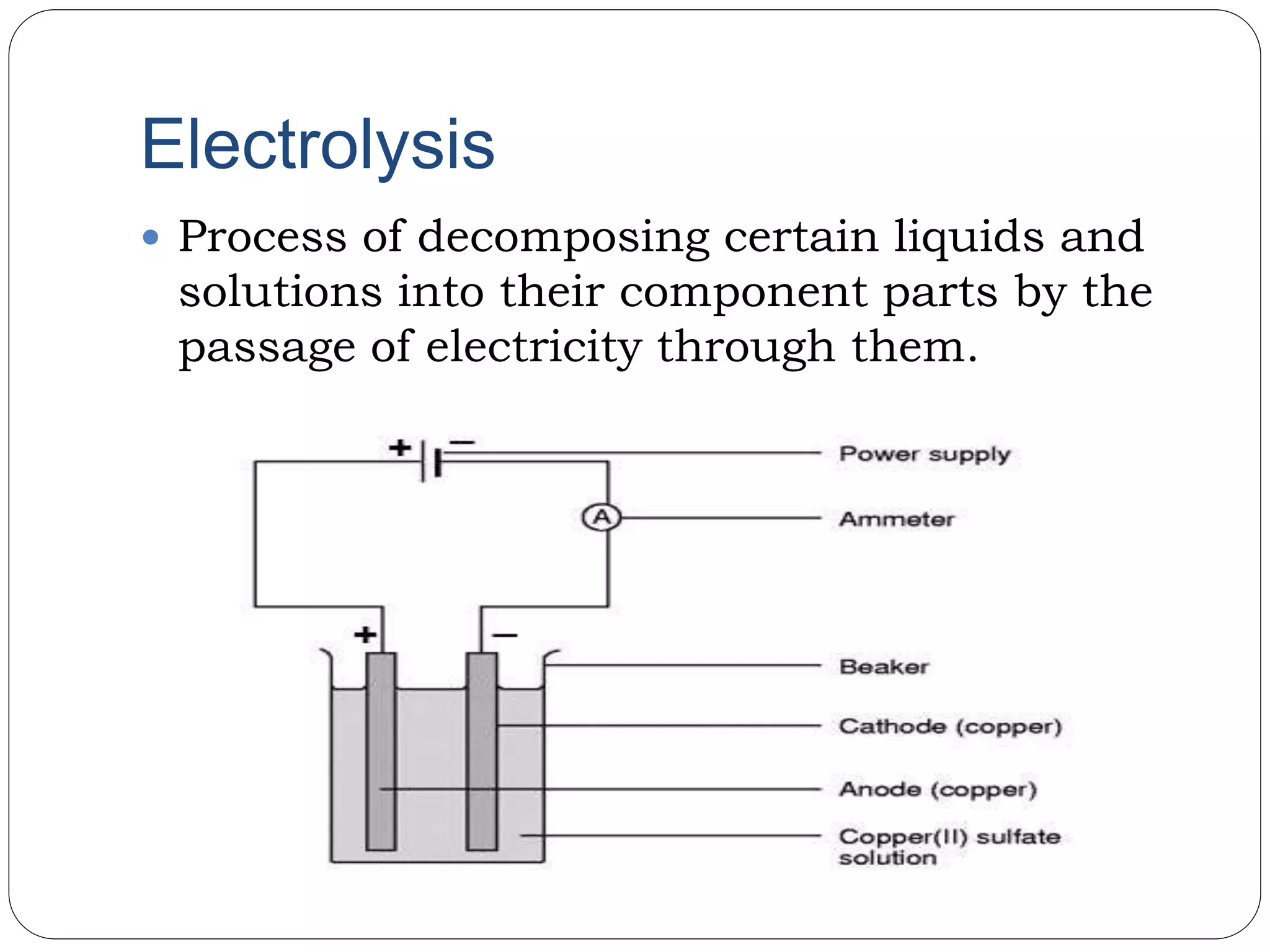 Conduction of electricity through liquids and gases | PPTX