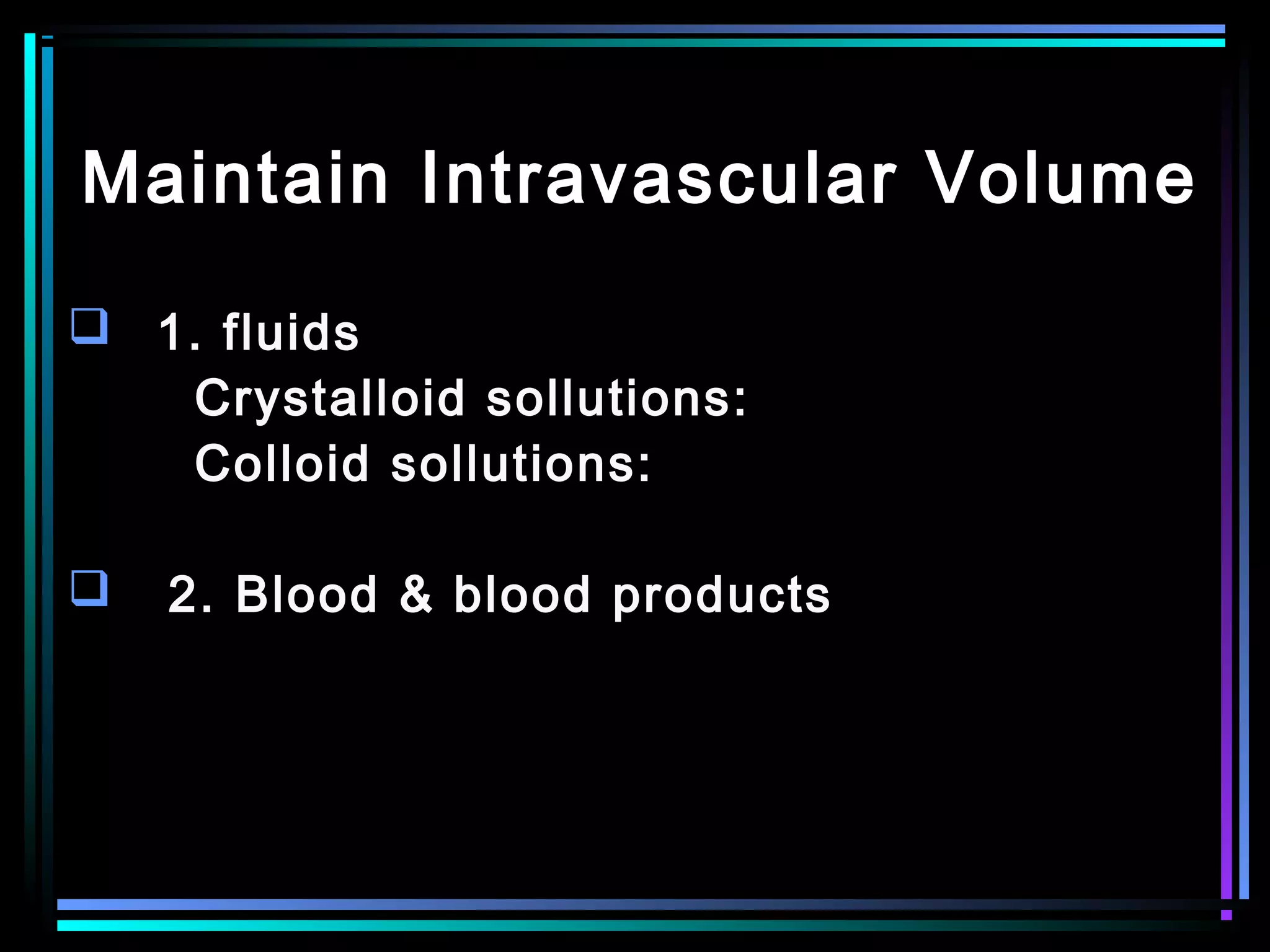 Conduction of general anesthesia | PPT