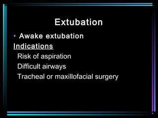 Conduction of general anesthesia | PPT