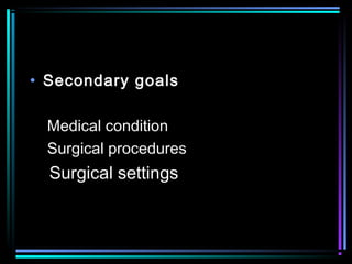 Conduction of general anesthesia | PPT