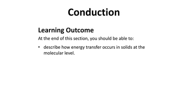Conduction ppt | PPTX | Weather | Science