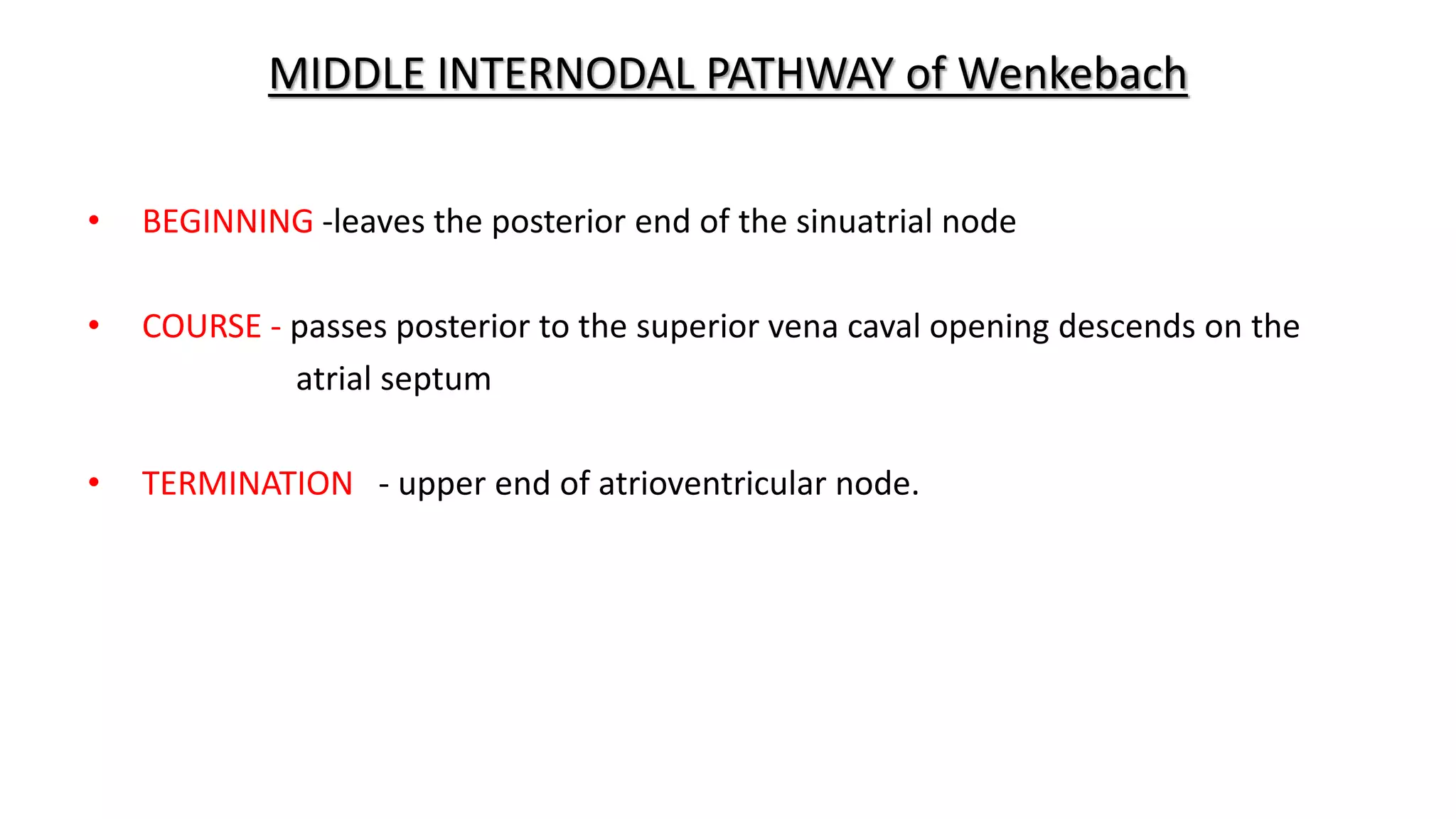 Conduction system of the heart | PPTX