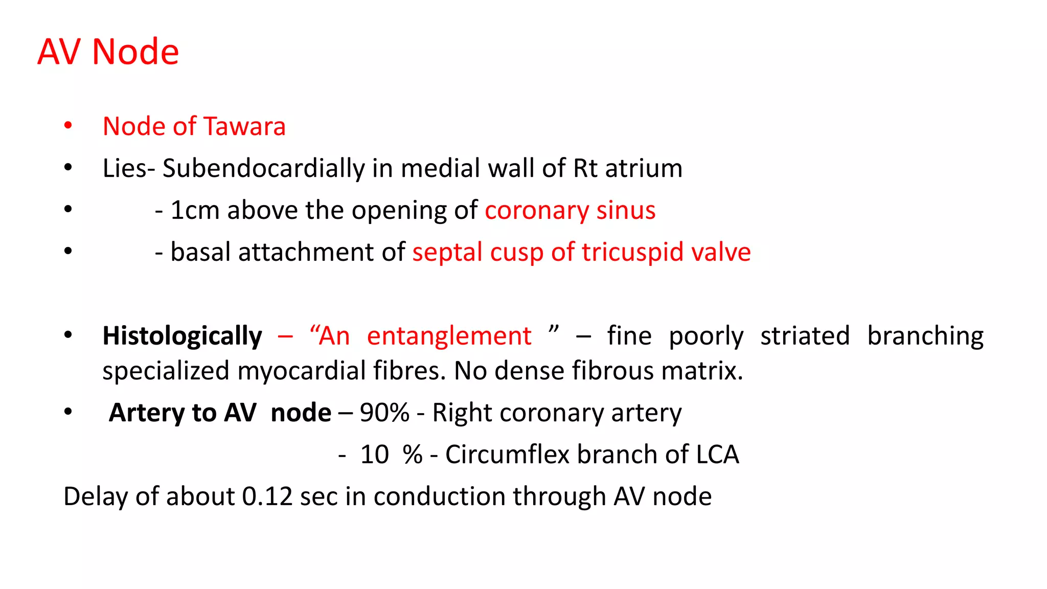 Conduction system of the heart | PPTX
