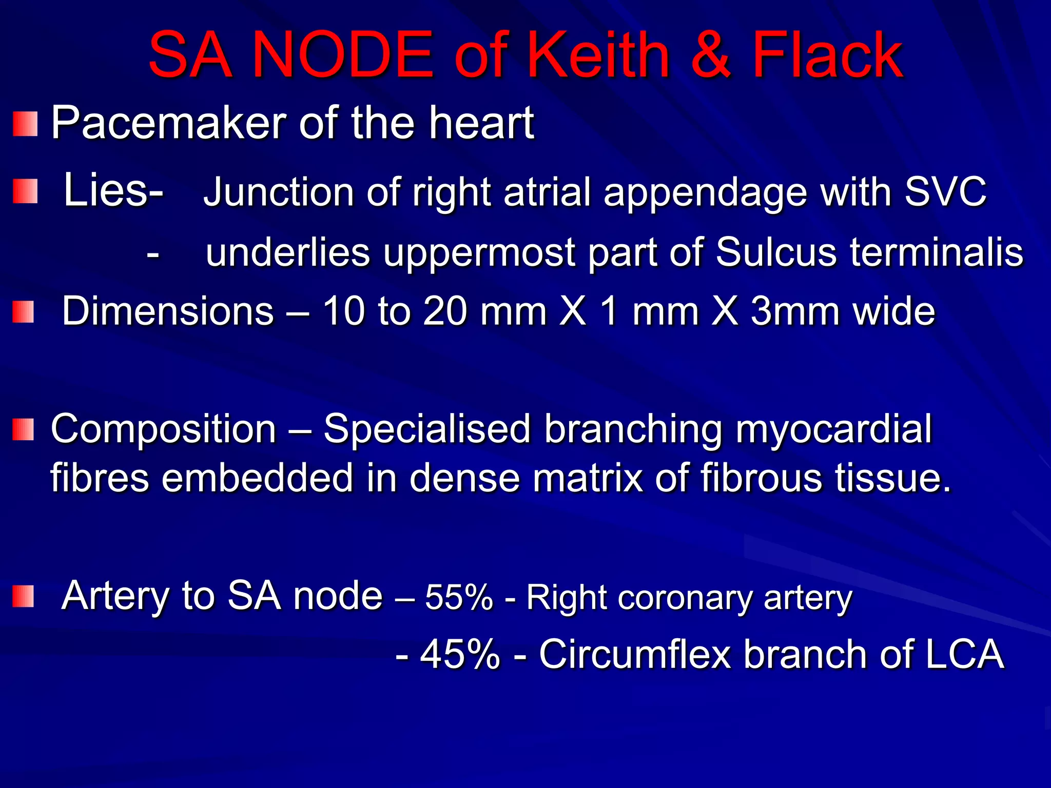 Conduction system of heart | PPTX