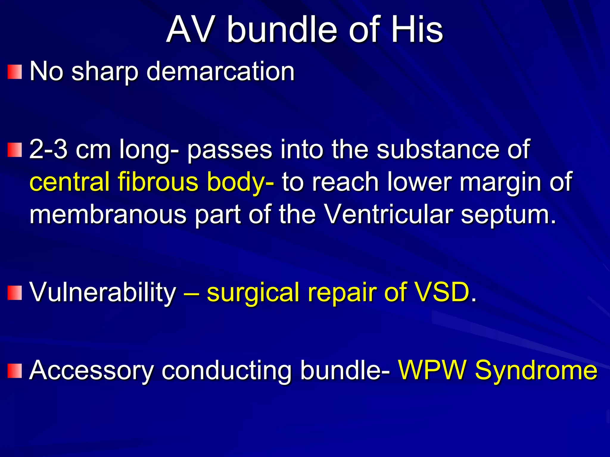 Conduction system of heart | PPTX