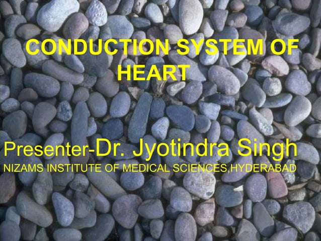 Conduction system of heart | PPTX