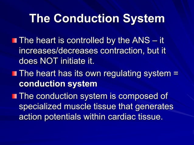 Conduction system of heart | PPTX