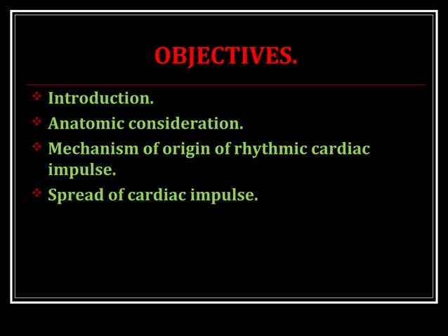 CONDUCTION SYSTEM OF HEART | PPT | Heart and Cardiovascular Diseases ...
