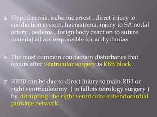 Conduction system of heart-surgical importance in CHD | PPTX