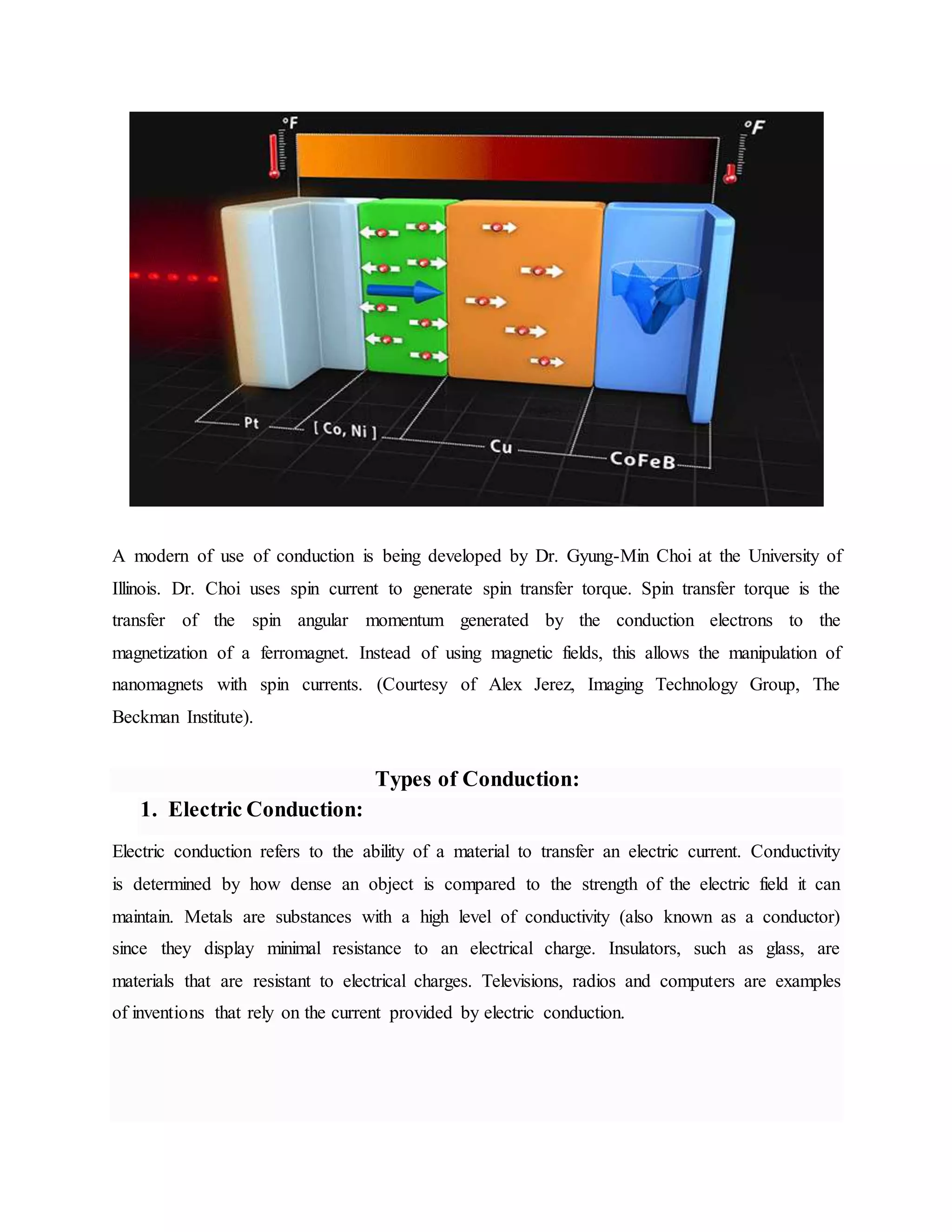 Conduction type, convectonsand its types, radiations and its types . | PDF