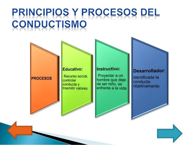 Conductismo, Historia, Autores, principios y procesos. Pirámide del c…