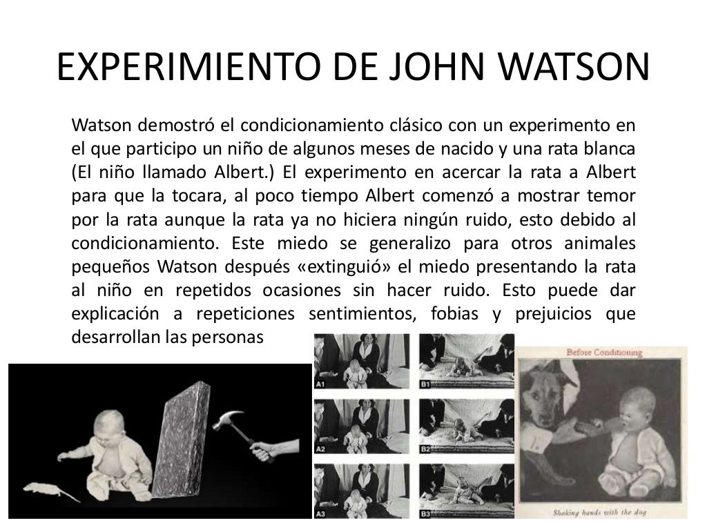 Conductismo watson