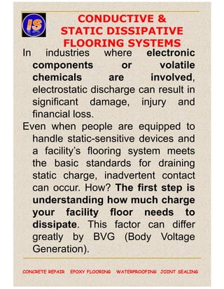 Conductive Flooring | PDF