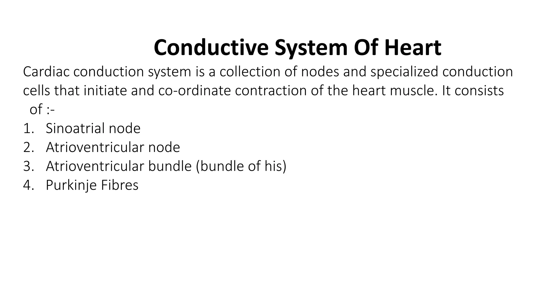 Conductive system of heart | PPTX