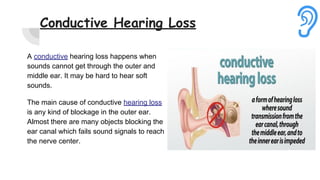 Conductive vs sensorineural hearing loss | PPT