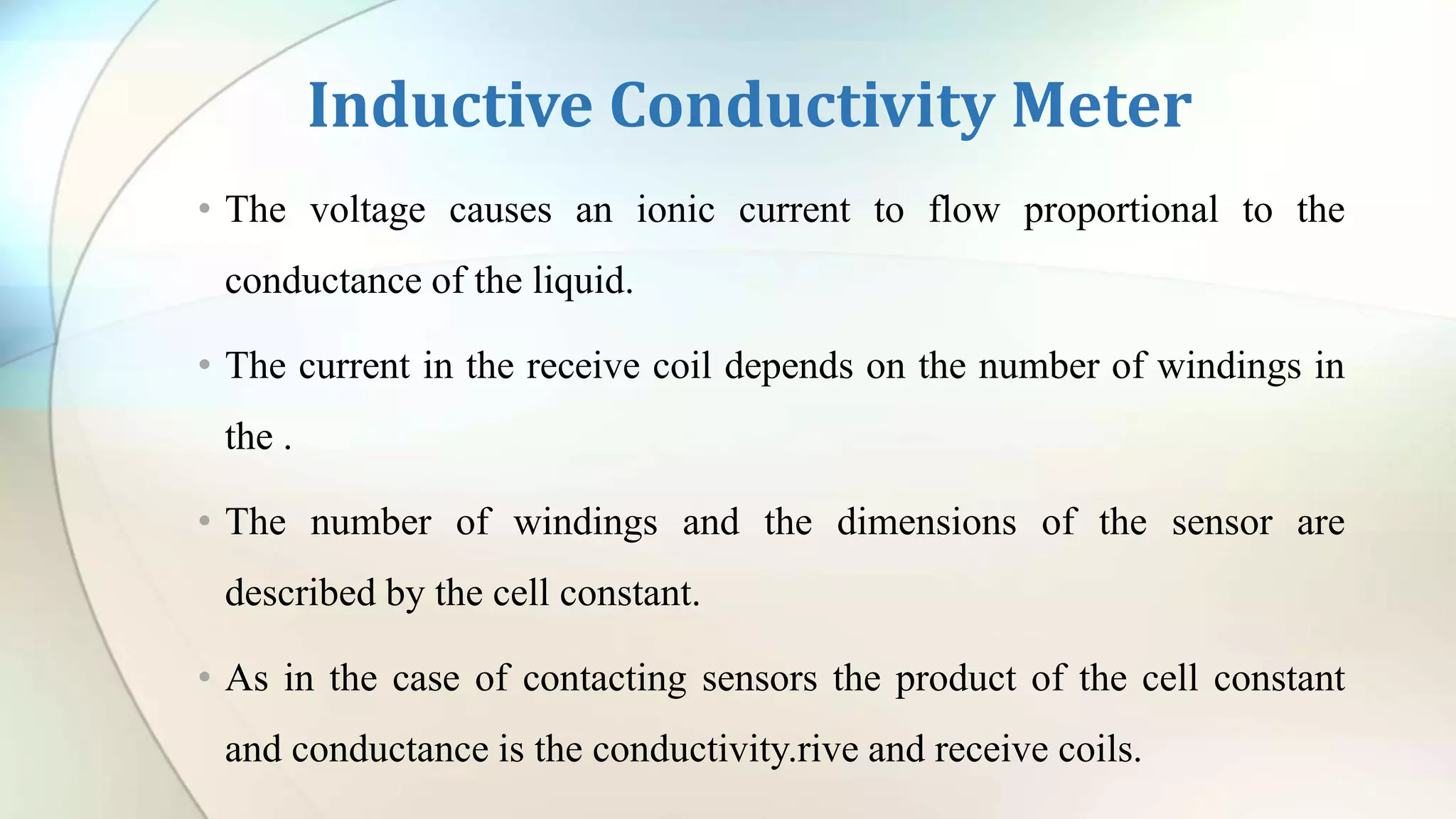 Conductivity Meter | PPTX