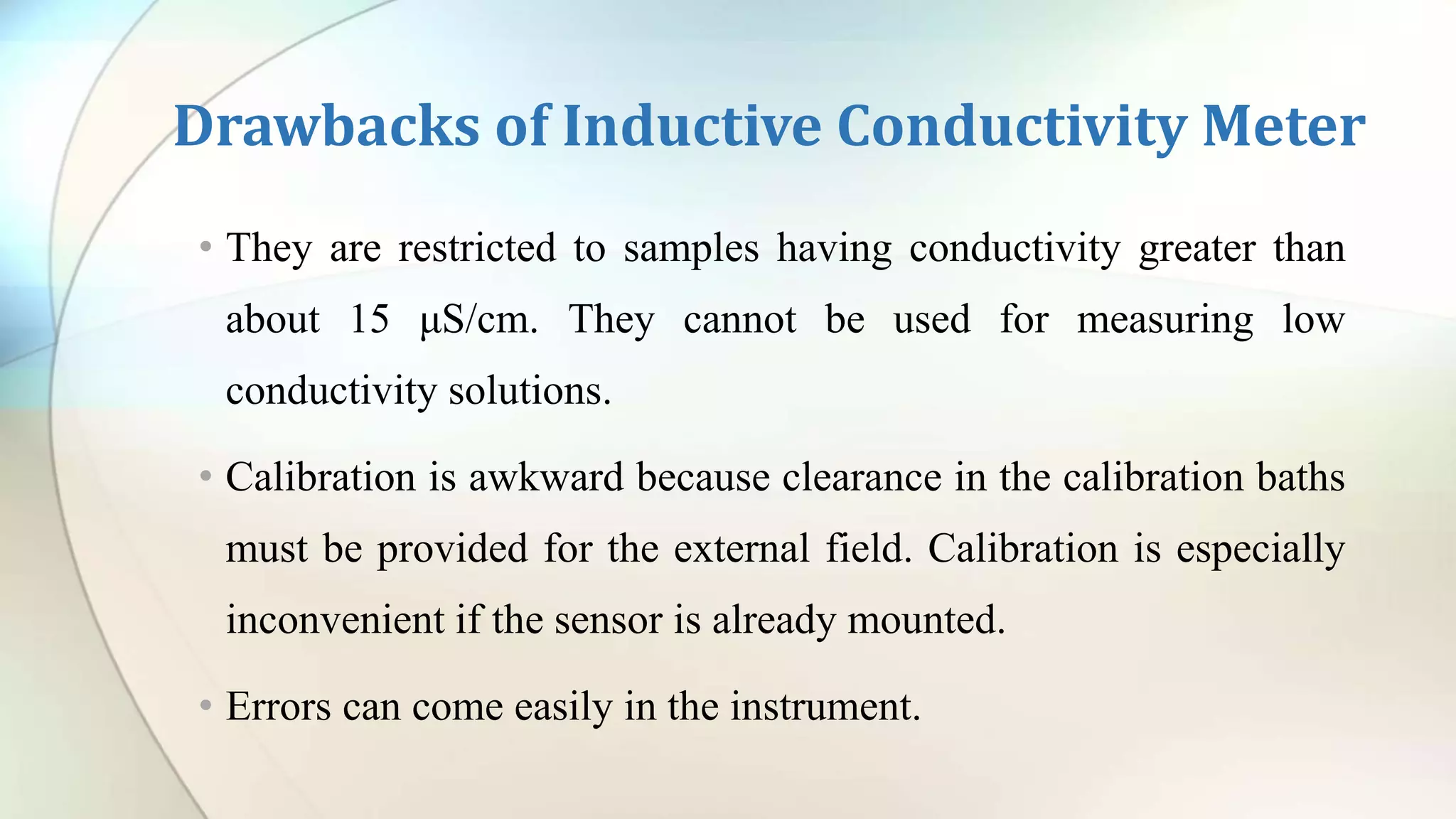 Conductivity Meter | PPTX
