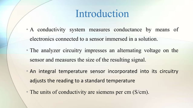 Conductivity Meter | PPTX