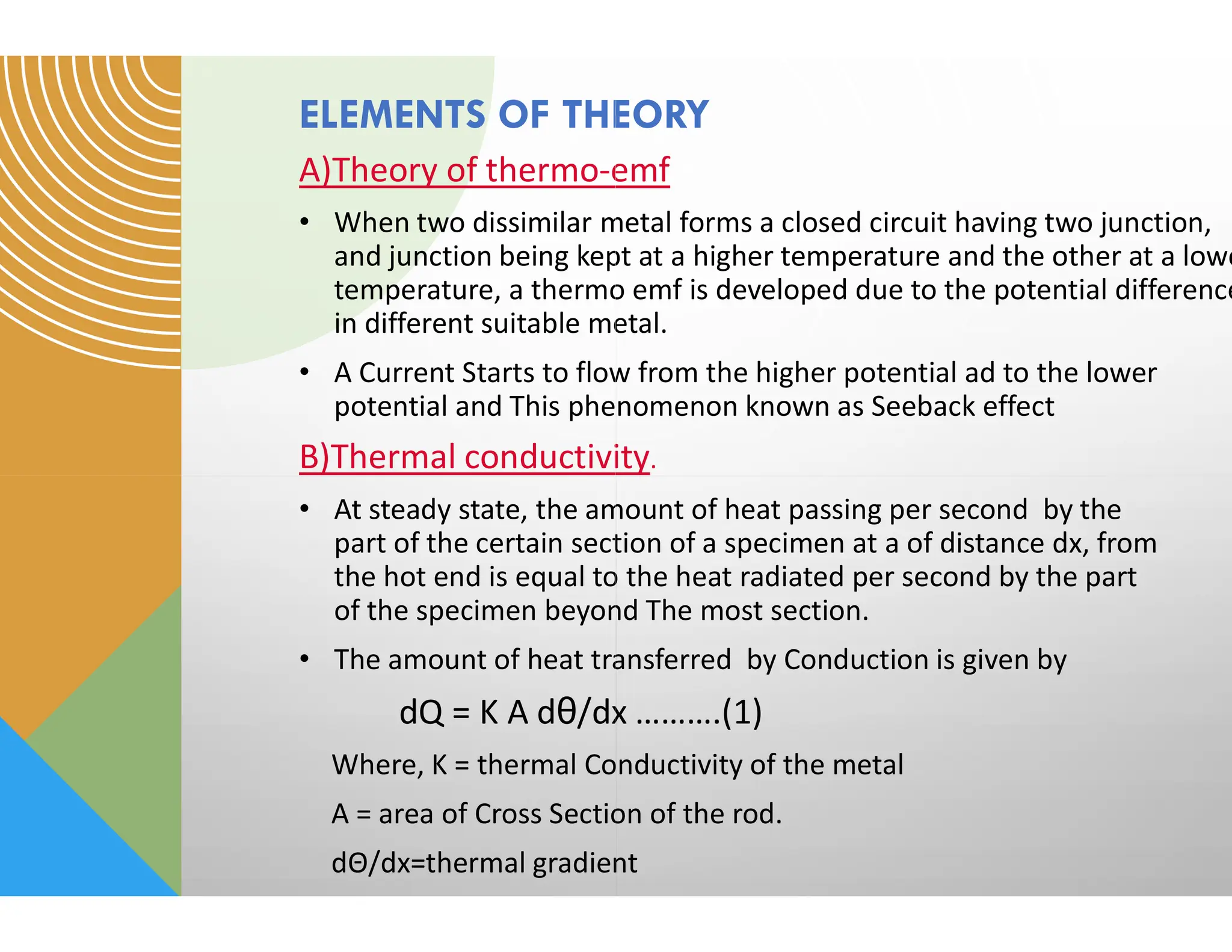 conductivity of metal bar. Metal bar conductivity | PDF